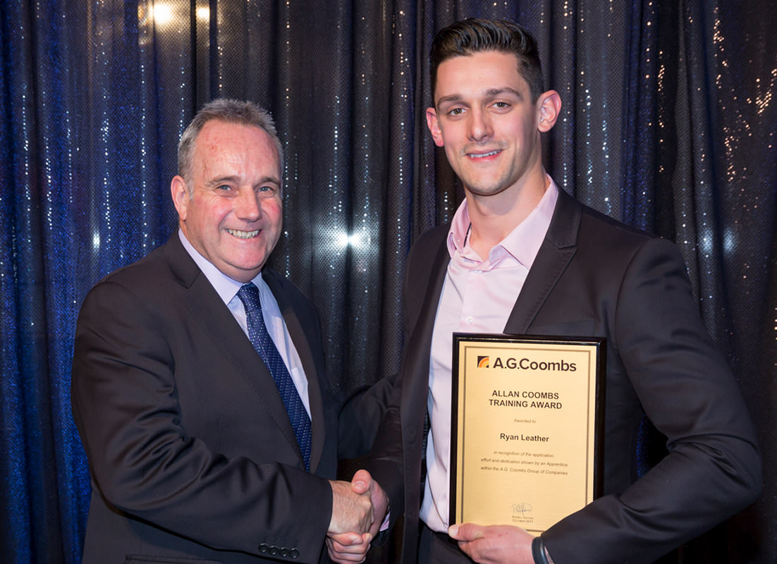Allan Coombs Training Award Winner 2017 Announced | A.G. Coombs