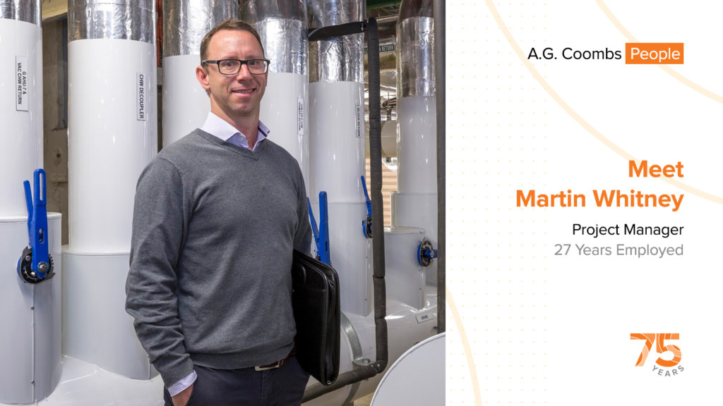 Meet Martin Whitney, Project Manager | A.G. Coombs