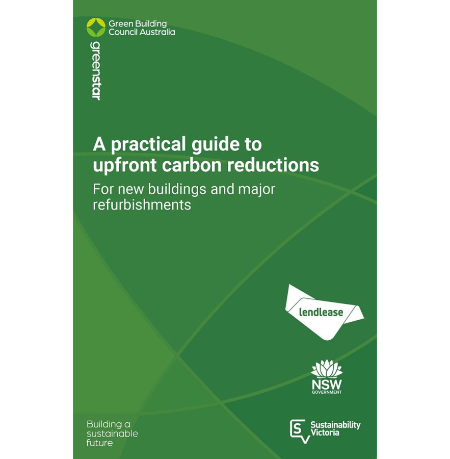 Practical guide to reducing upfront carbon | A.G. Coombs